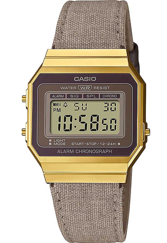 Casio Classic A700WEGL-5AEF - Brun digital dameur