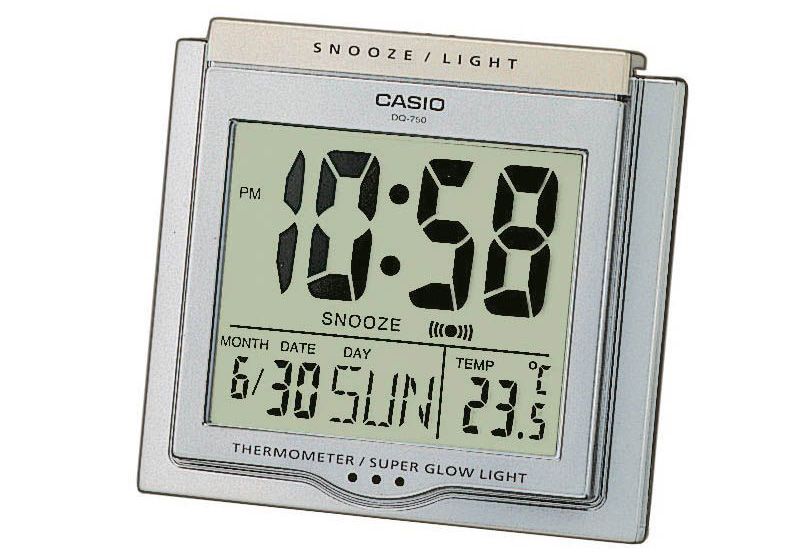 Casio Alarm Clock DQ-750-8ER - Lcd/led digital